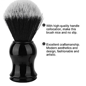 Shaving Brush, Barber Cleaning Hairbrush Neck Duster Brush with Wood Handle for Professional Salon and Home - 3 Types(#2)