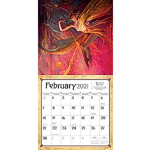 Boris Vallejo and Julie Bell's Fantasy Wall Calendar 2021