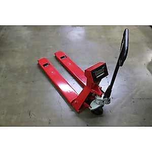 SellEton SL-5000-E-Narrow Pallet Jack Scale for European Pallet or Smaller pallets | 5000 lb x 1 lb