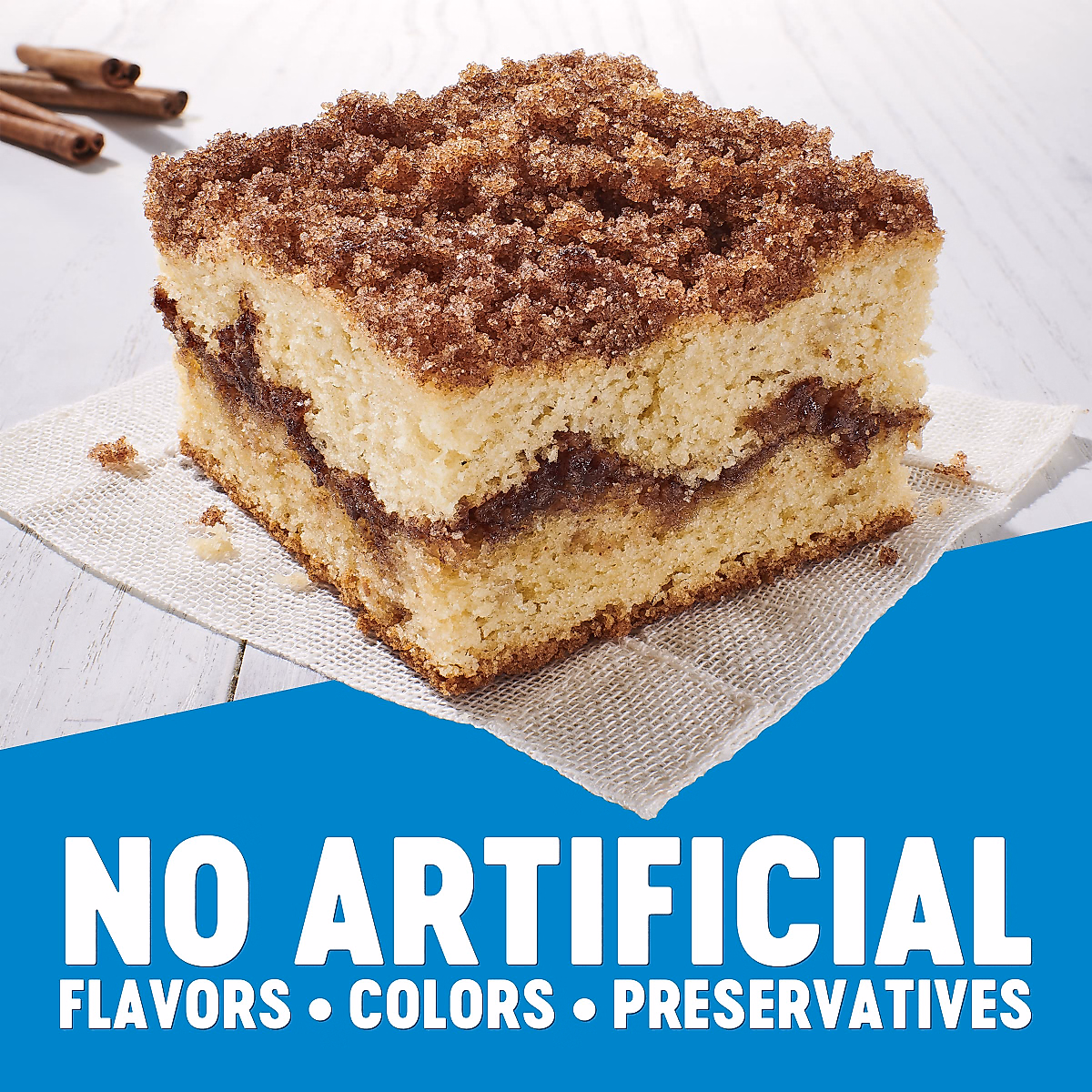 Krusteaz Gluten Free Baking Mix, Cinnamon Swirl Crumb Cake & Muffin Mix, Gluten Free with No Artificial Flavors, Colors or Preservatives, 20 Ounce (Pack of 2)