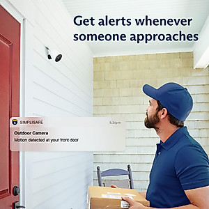SimpliSafe 7 Piece Wireless Outdoor Camera Home Security System - Optional 24/7 Professional Monitoring - No Contract - Compatible with Alexa and Google Assistant