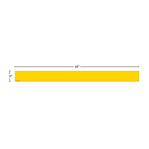 Teacher Created Resources Yellow Gold Straight Border Trim (5791)