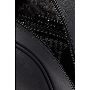 Karl Lagerfeld Paris Khloe Backpack Black/Black Sherpa One Size