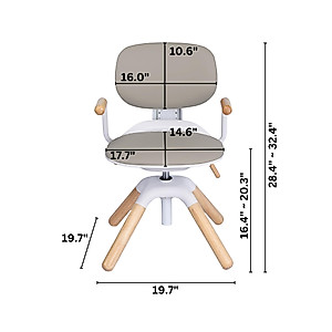 ApexDesk Height Adjustable Study Desk 43" with Drawer & Chair (Desk and Chair Bundle – KD Series Grey)