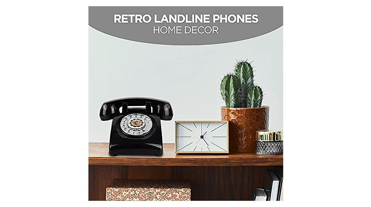 Shop DanSoony Retro Rotary Phone – Vintage 1960s Design