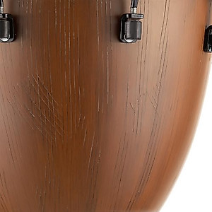 Meinl Percussion Djembe Hand Drum Circle Instrument with Synthetic Shell and Head, Alpine Series — NOT Made in China — Easy Tuning, 2-Year Warranty (ADJ12-BW)