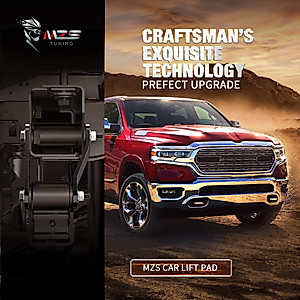 MZS Leveling Kit, 2" Front Lift Strut Spacers & 2" Rear Lift Shackles Compatible with 2005-2024 Frontier/2005-2015 Xterra 2WD 4WD 2X2 4X4