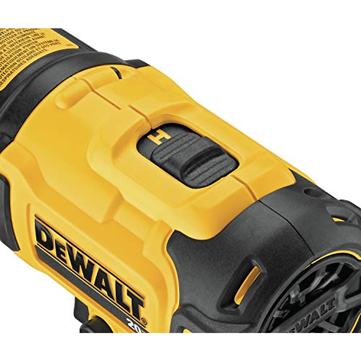 DEWALT 20V MAX Heat Gun Kit, Cordless, Up to 990 Degrees, 42 Minutes of Run Time, LED Light, Battery and Charger Included (DCE530P1)