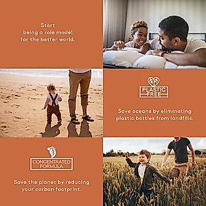 &Better Hair Body Face Skin Care Set for Men | Natural, Plastic Free | Handmade in Canada with Organic Shea Butter | Rich + Relaxing + Premium Scent | Gift for him to start a new routine