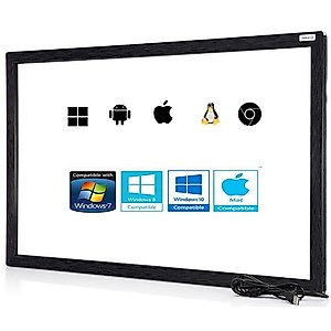 Chengying 32 inch Multi-Touch 10 Point Infrared Touch Frame, ir Touch Panel, Infrared Touch Screen Overlay …