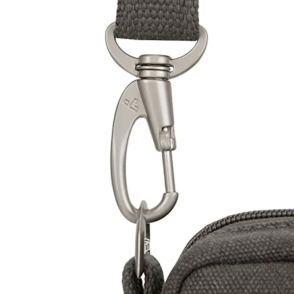 Travelon Anti-theft Heritage Crossbody Bag, Pewter