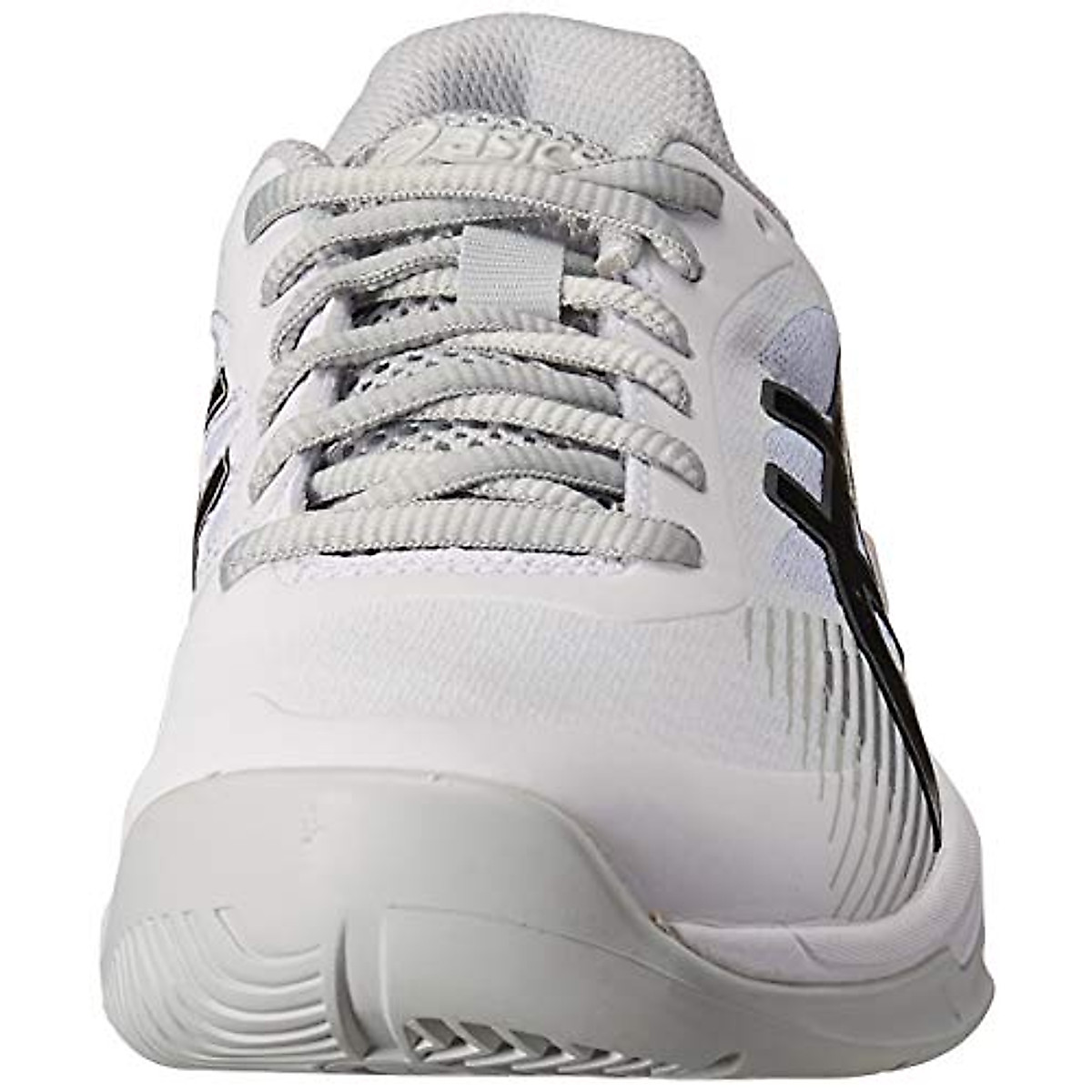 ASICS Women's Gel-Game 8 Tennis Shoes, 8.5, White/Black