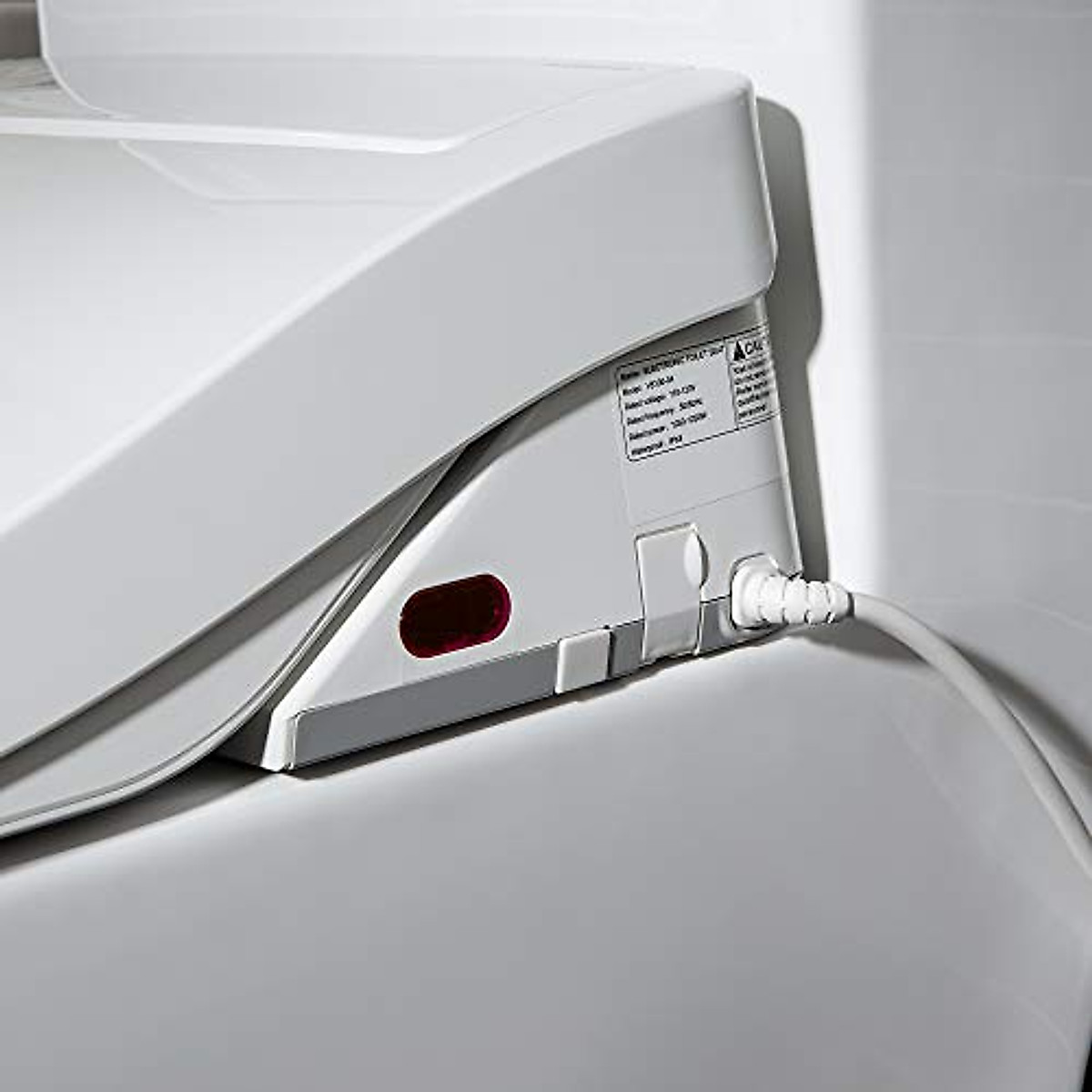 WOODBRIDGE Luxury, Elongated One Piece Toilet with Advanced Bidet Seat, T-0022, White