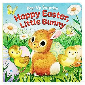 Happy Easter, Little Bunny Lift-a-Flap & Pop-Up Surprise Children's Board Book, Ages 2-6