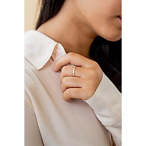 Boma Jewelry Sterling Silver Dot Ring, Size 8