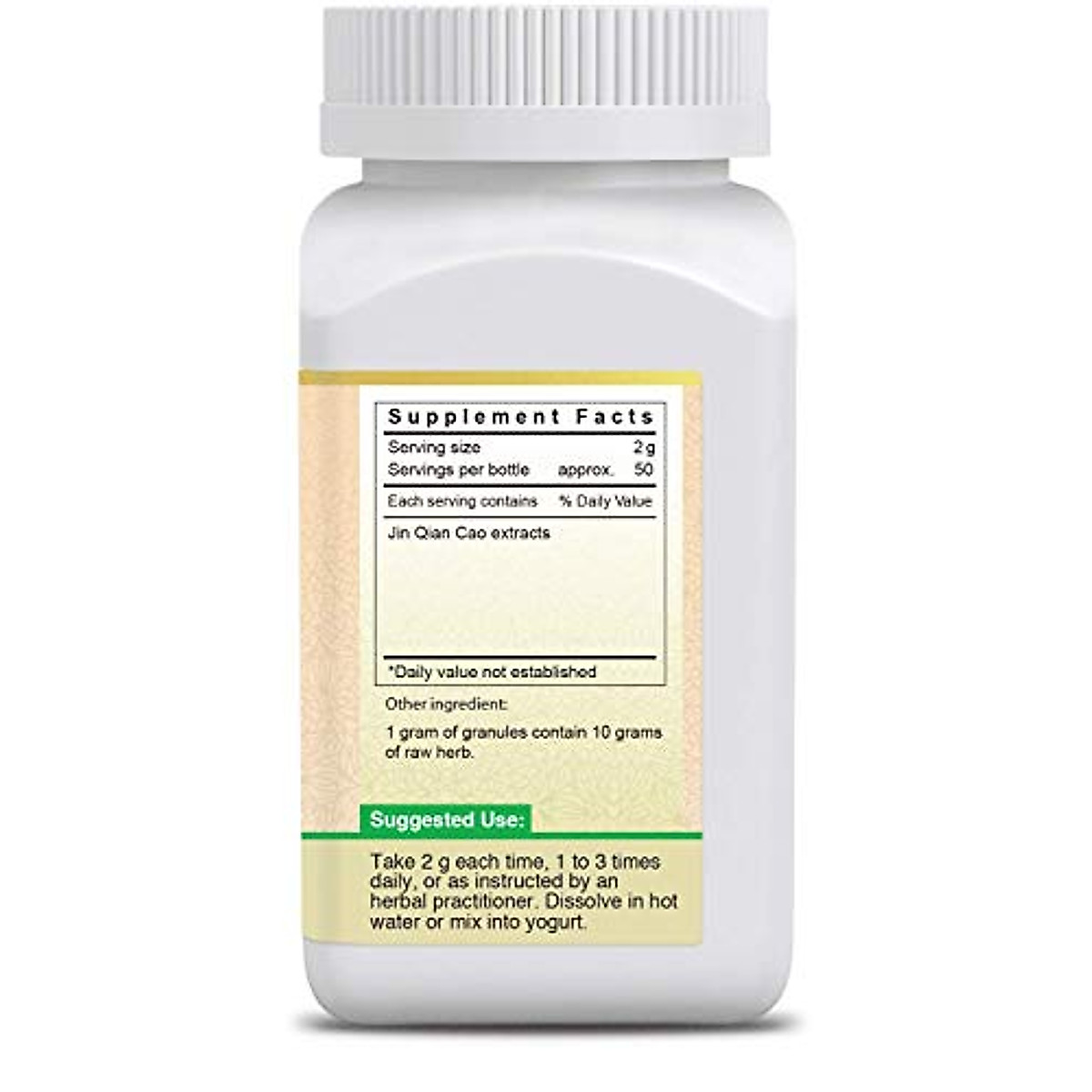 Active Herb - Jin Qian Cao (Gold Coin Grass) - 10 x Concentrated Granules