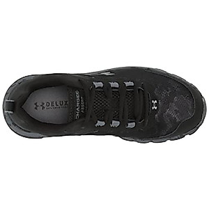 Under Armour Men's Charged Assert 9 Camo Sneaker, Black (001)/Black, 9.5
