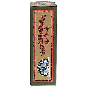 Down to Earth Organic Vegetable Garden Fertilizer 4-4-4, 5lb