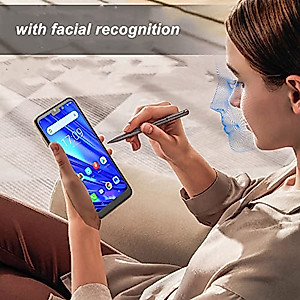 IP14 Pro 6.1 Inch Ultrathin Smartphone, 4GB RAM 32GB ROM Dual Card Dual Standby Cellphone for Android 10.1, Face Recognition Mobile Phone for Daily Life(Gold)