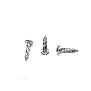 (250) Phillips Pancake Head #10 x 1 Self-Piercing Screws (Zinc)