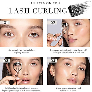 Tweezerman Classic Lash Curler Model No. 035-RGR, Rose Gold, 1 EA