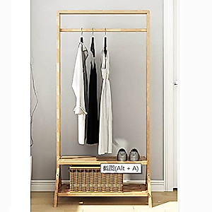 XI FA Clothing Display Rack Stand - Vintage Coat Stand- Clothes Hat Rack Shelf Shoe Clothes Hangers can Keep Your Clothes and Articles Tidy and Easy to take Easy Assembly and Rustproof