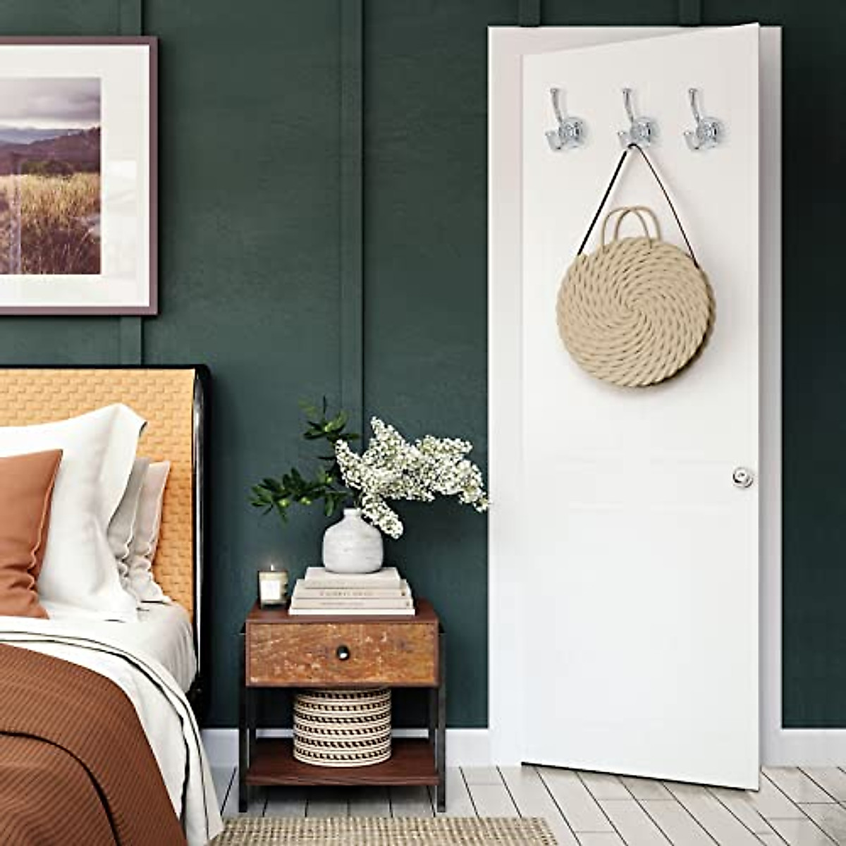 LOWCUS 79735 Robe Hook, Solid Metal, Chrome