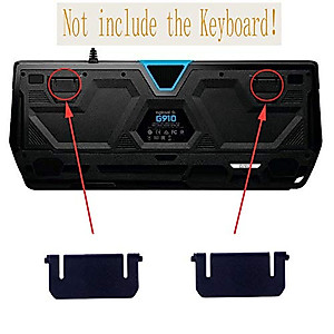HUYUN Replacement Plastic Stand Foot Leg Replacement for Logit G910 Mechanical Gaming Keyboard
