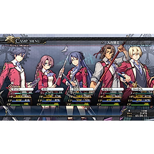 Legend of Heroes The Trail of Flash I: Kai - Thors Military Academy 1204- (Non-US Version)