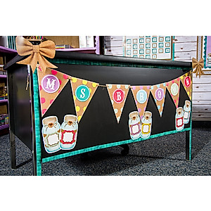 Teacher Created Resources Shabby Chic Pennants (77170)