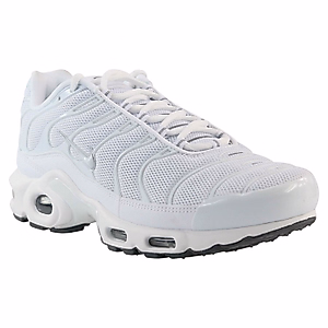 NIKE mens Air Max Plus SE TN1 Tuned Sneaker, White/Black/Cool Grey, 12
