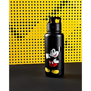 Simple Modern Disney Water Bottle with Straw Lid Vacuum Insulated Stainless Steel Metal Thermos | Gifts Reusable Leak Proof Flask for Gym, Travel | Summit Collection | 32oz Winnie the Pooh