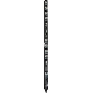 Tripp Lite Metered PDU, 30A, 48 Outlets (36 C13, 6 C19, 6 5-15/20R), 208/120V, L21-30P, 0U Vertical Rack-Mount Power, TAA (PDU3MV6L2130)