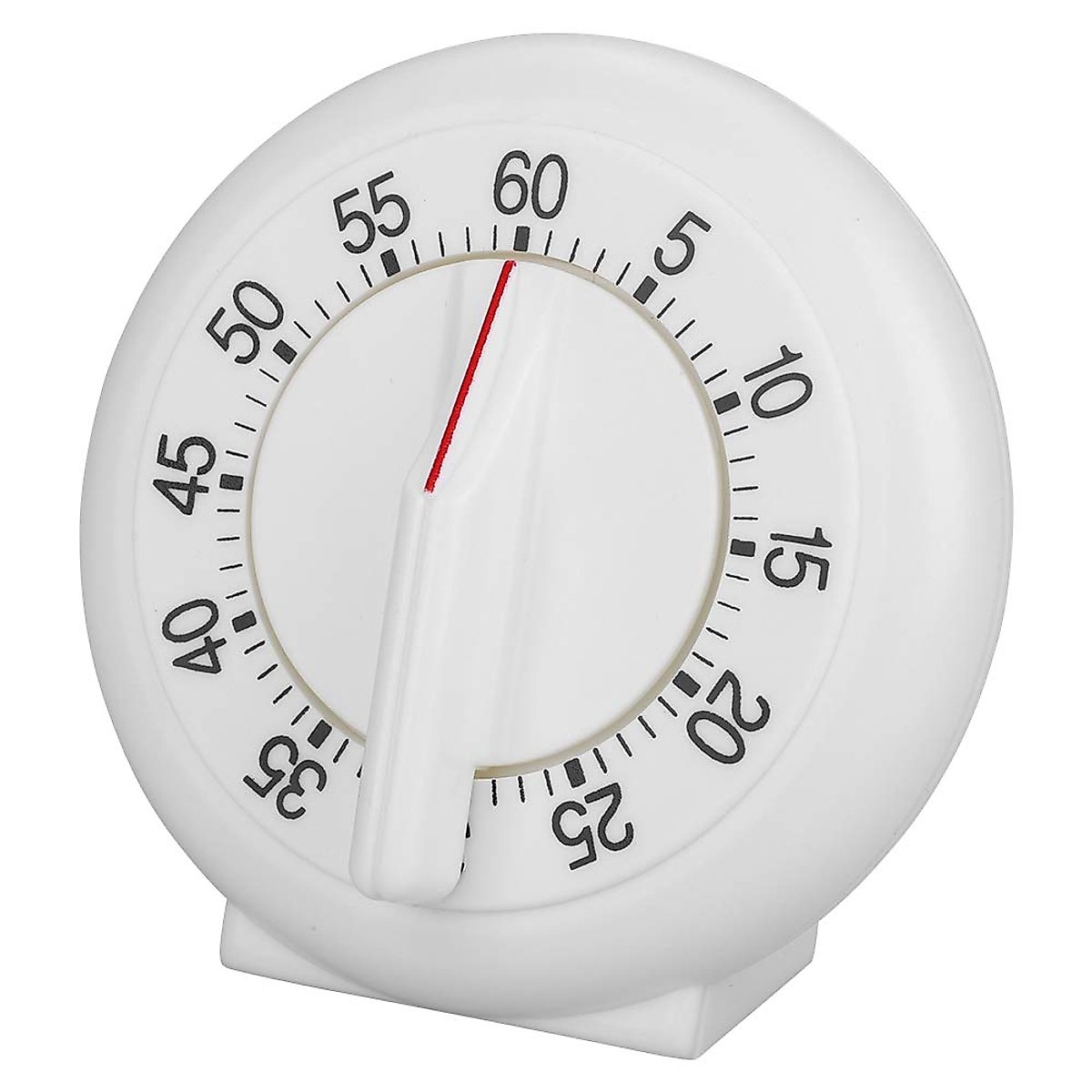 60 Minutes Kitchen Timer, Round Shape Cooking Ring, Mechanical Counter Alarm Clock Home Baking Cooking Steaming Manual Timer