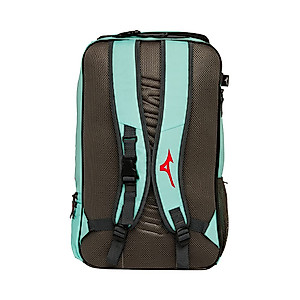 Mizuno Utility Backpack, Teal/Coral