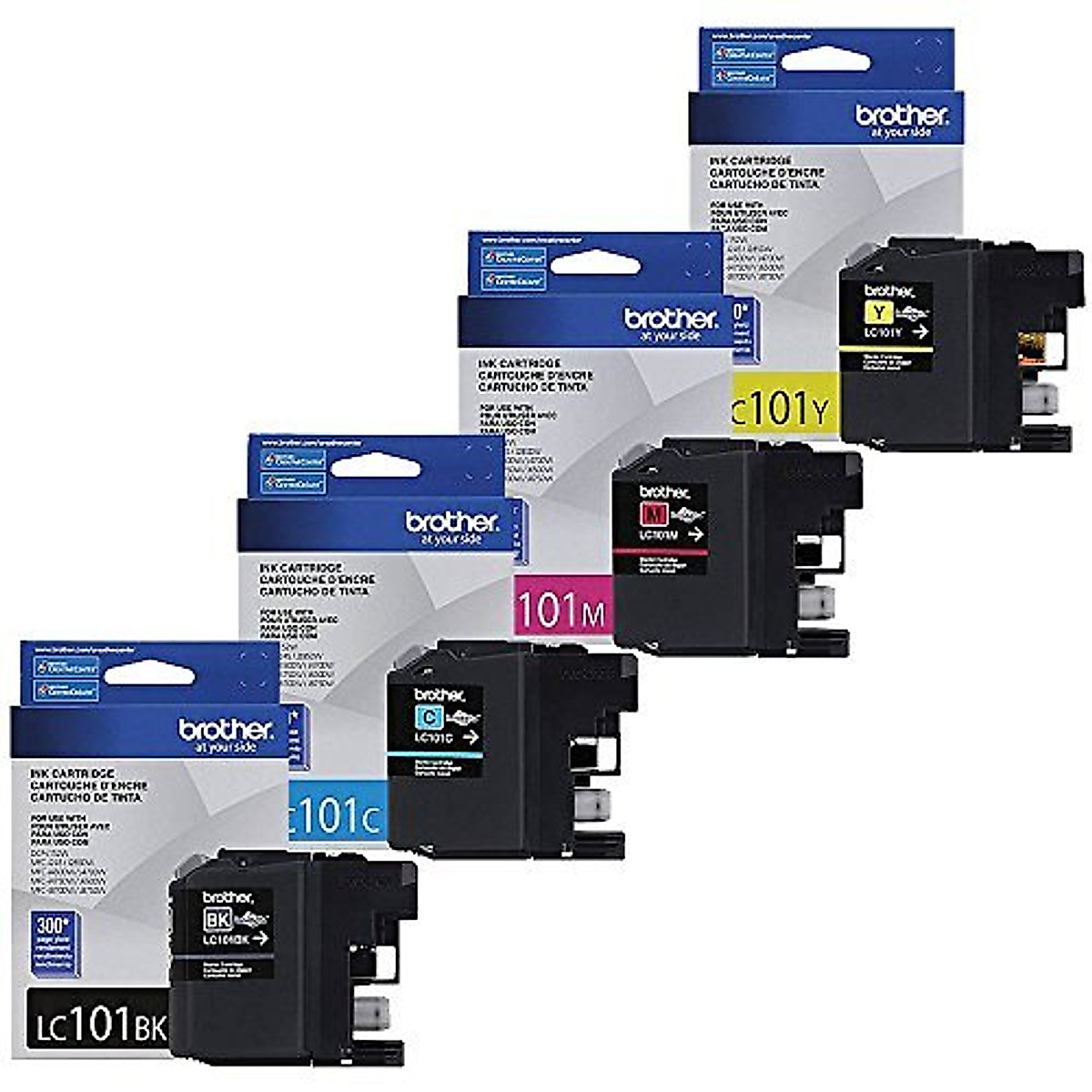 Brother LC101 Standard Yield Ink Cartridge Set