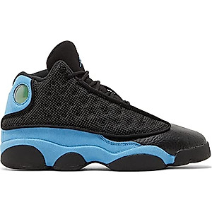 Jordan Big Kid's 13 Retro Black/University Blue-White (884129 041) - 4.5