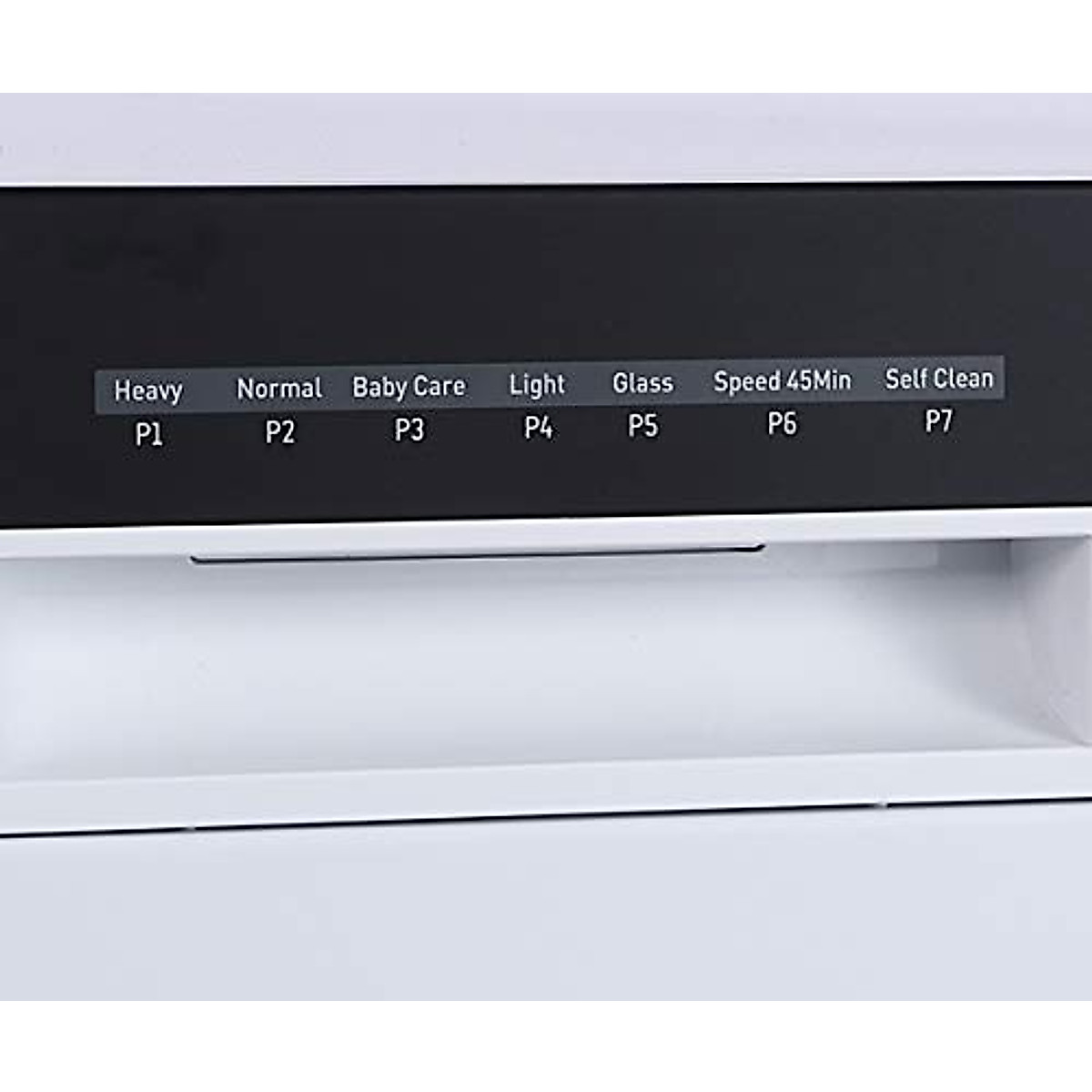 Farberware Professional FCD06ABBWHA Compact Portable Countertop Dishwasher with 6 Place Settings and Silverware Basket, LED Display, Energy Star, White