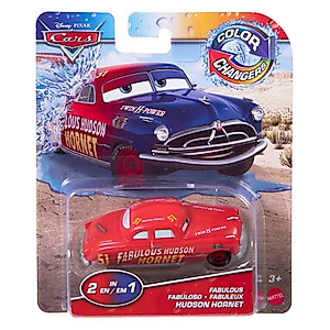 Disney Pixar Cars 2022 Color Changers Fabulous Hudson Hornet