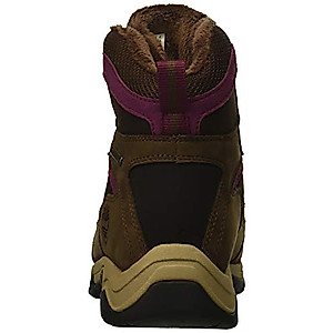 Timberland Women's MT. Maddsen Winter Waterproof Ins Hiking Boot, Dark Brown Nubuck, 9 M US