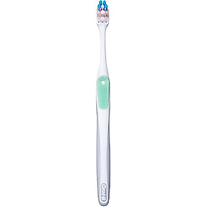 Oral-B Gum Care Extra Soft Toothbrush for Sensitive Teeth and Gums, Compact Small Head, (Colors Vary) - Pack of 6