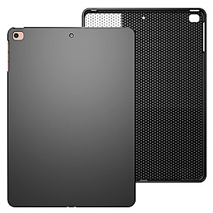 WOGROO Case for iPad 9.7 2018 2017 / iPad Air 2 Case, Thin and Soft Tablet Protective Cover for 9.7 inch (6th Gen, 5th Gen) / iPad Air 2/ iPad Air, Black