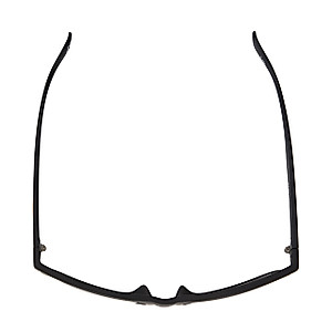 Panama Jack Men's Silver Flash Classic Wayfarer Sunglasses, Black, 56