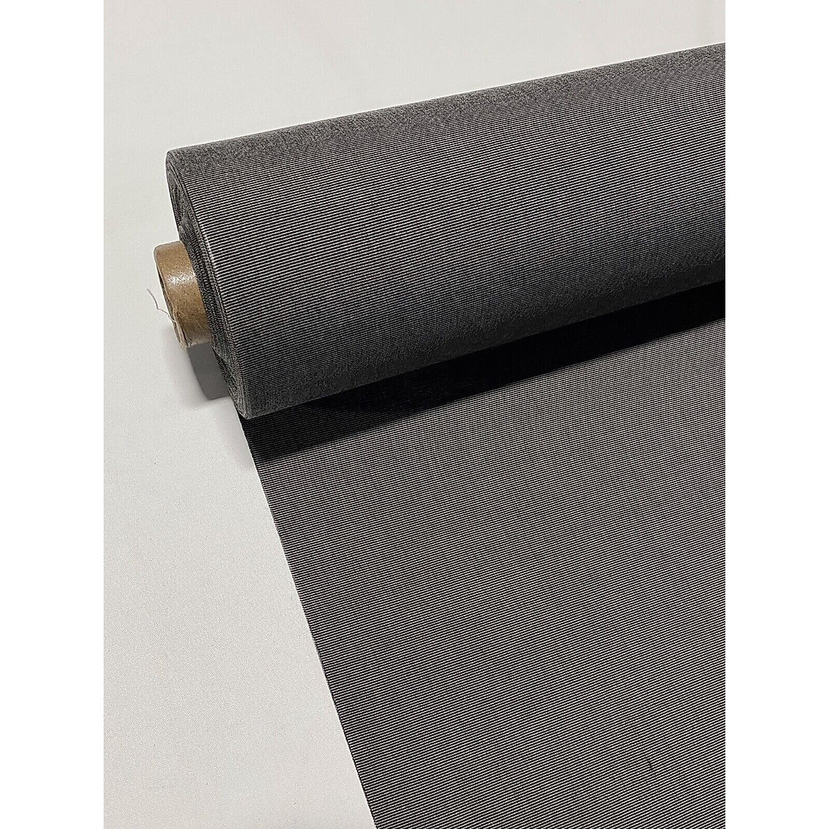 Charcoal Gray Domestic Marine Acrylic Awning Fabric Outdoor UV Resistant DWR 60 Inches Wide by The Yard