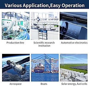 MATRIX Electronic Load Tester PEL8150, 150V 30A 150W Programmable DC Electronic Load, 0.1mV 0.1mA Resolution DC Power Supply Tester for Voltage Current, 0.2% Accuracy Electric Circuit Testing Device