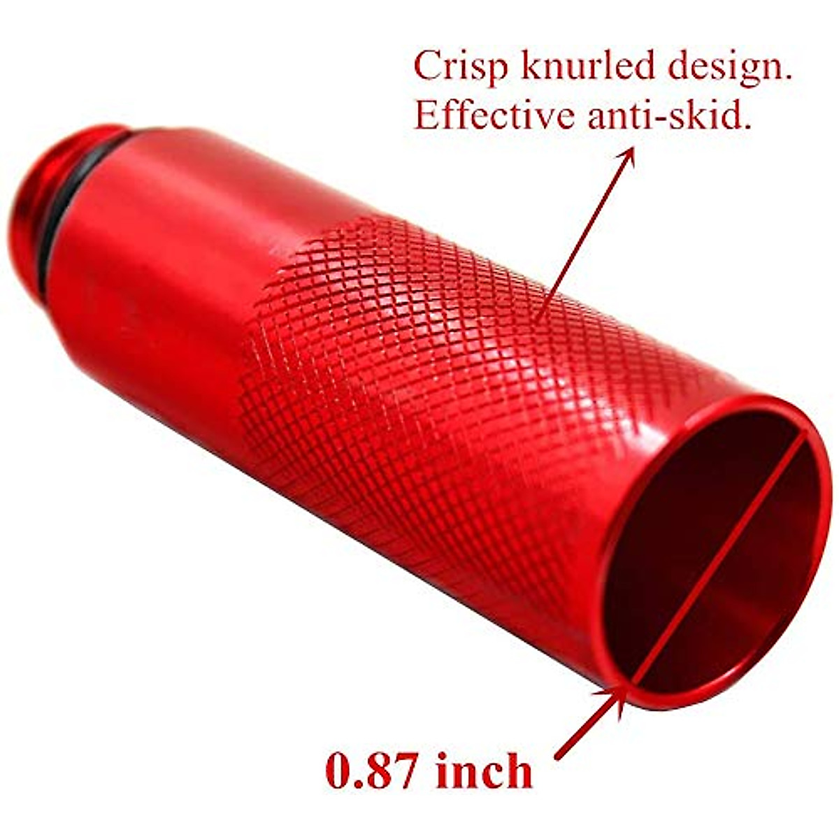 imUfer No Oil Leakage Aluminum Mess Free Oil Change Red Funnel and Red Generator Magnetic Tip Dipstick Oil Dip Stick Replacement for Inverter Generator EU2000 with Crisp Knurling Design