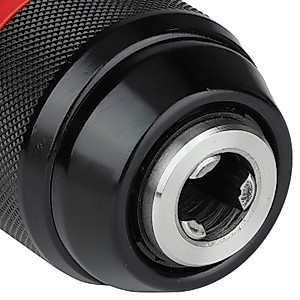 Fafeicy 1 PCS Keyless Hand Drill Chuck, 1/2-20UNF Mount 2~13mm Self-tighten Drill Chuck Fit for Multiple Purposes