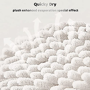 Jevuoyee 3pcs Fuzzy Ball Hand Towels Set, Microfiber Chenille Hand Towel with Loop, Decorative Hanging Hand Towels for Bathroom Kitchen, Quick Dry