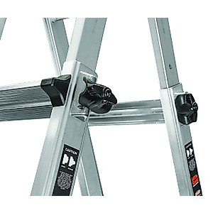 Little Giant Ladder Systems Quantum, M26, 26ft, Multi-Position Ladder, Type 1A, 300 lbs Weight Rating, (12726)