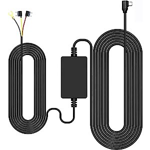 Dash Cam Hardwire Kit, Type-C Hard Wired Kit Fuse for JOMISE G814/G810/K15/K17, Car Dash Camera Charger Power Cord, Under-Voltage Protection, 12V-24V to 5V (10.8ft)